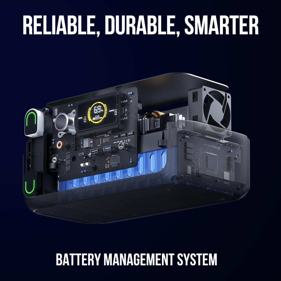 Litheli B600 Portable Power Station with solar panel| 600W 562Wh